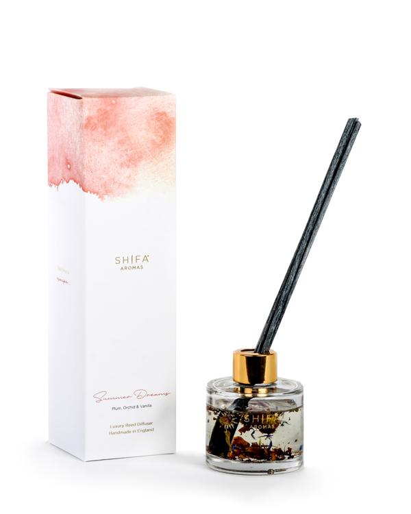 Shifa Aromas Luxury Reed Diffuser Summer Dreams — Maple Gifts