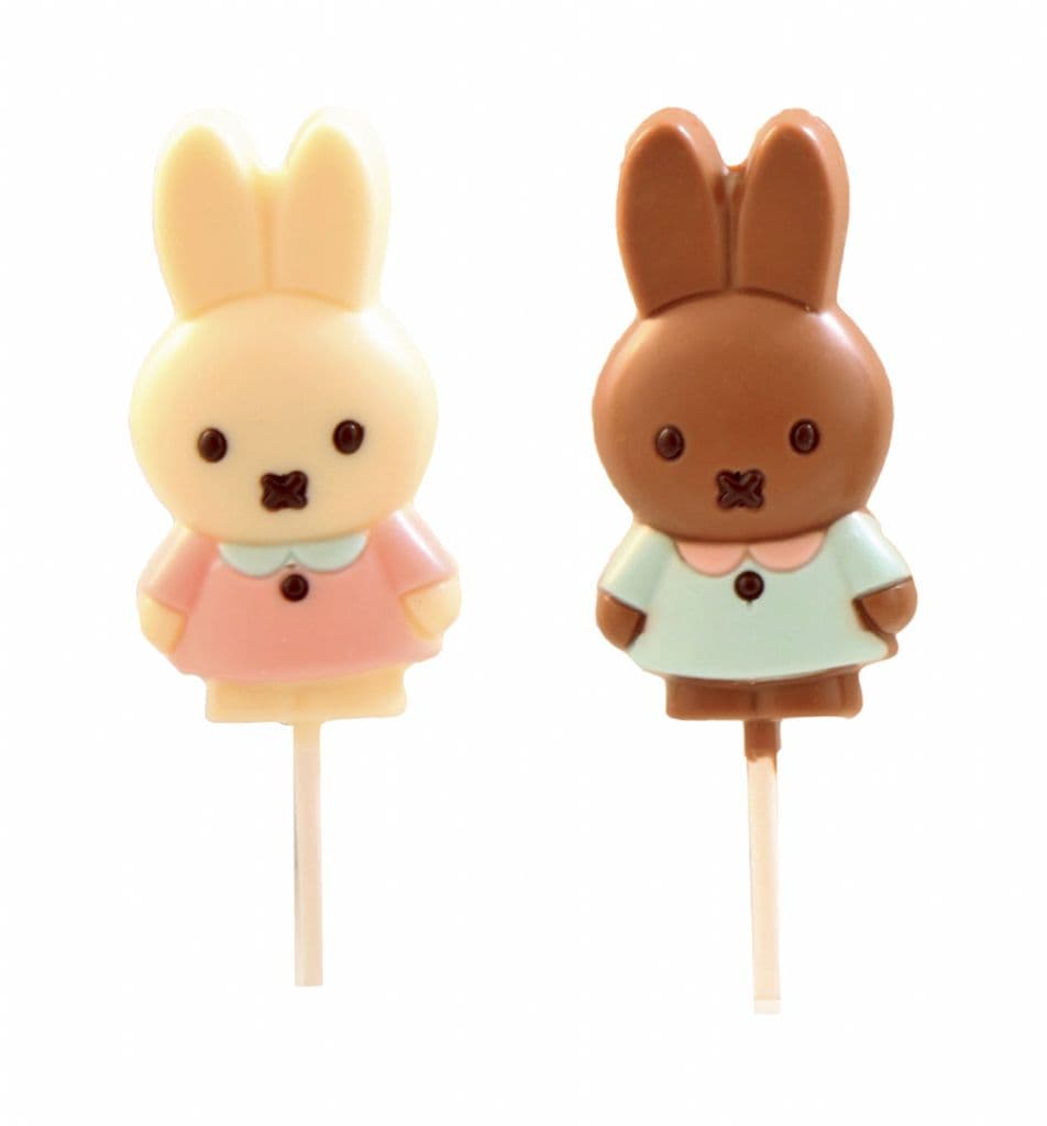Milk Or White Chocolate Miffy Bunny Lollipops — Maple Gifts